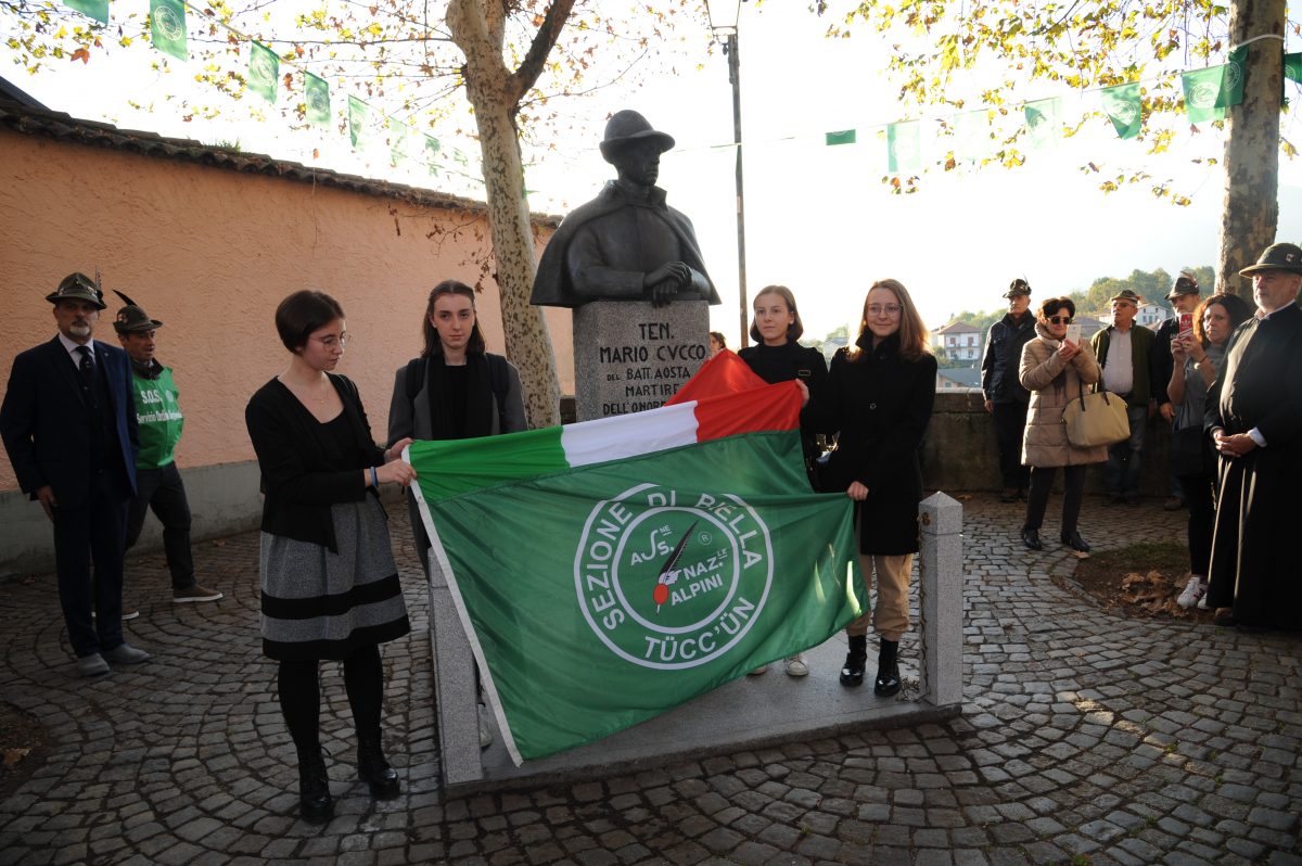 BIELLA - Il tenente Mario Cucco - Associazione Nazionale Alpini