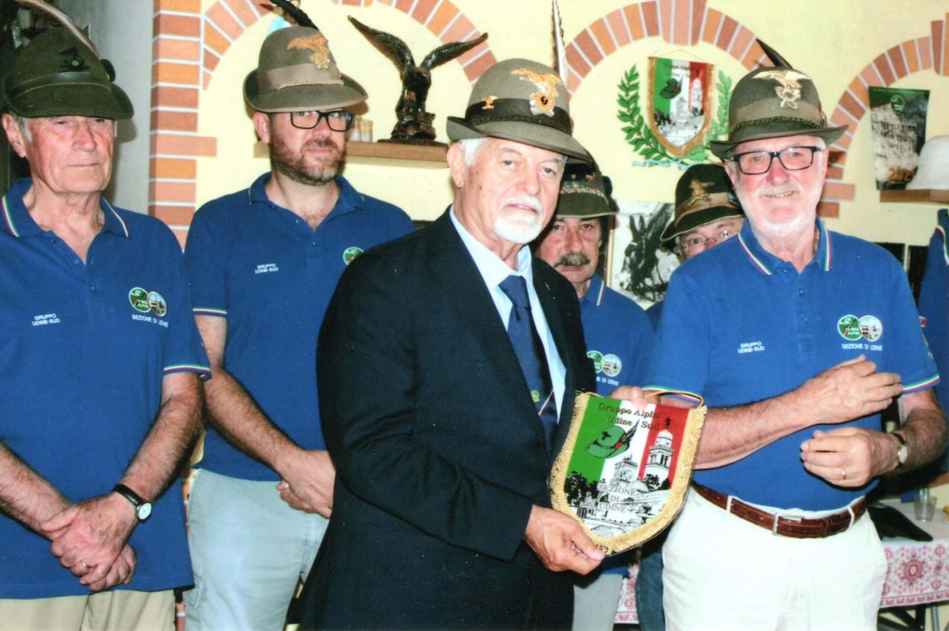 Il Presidente Favero al gruppo di Udine Sud - Associazione Nazionale Alpini
