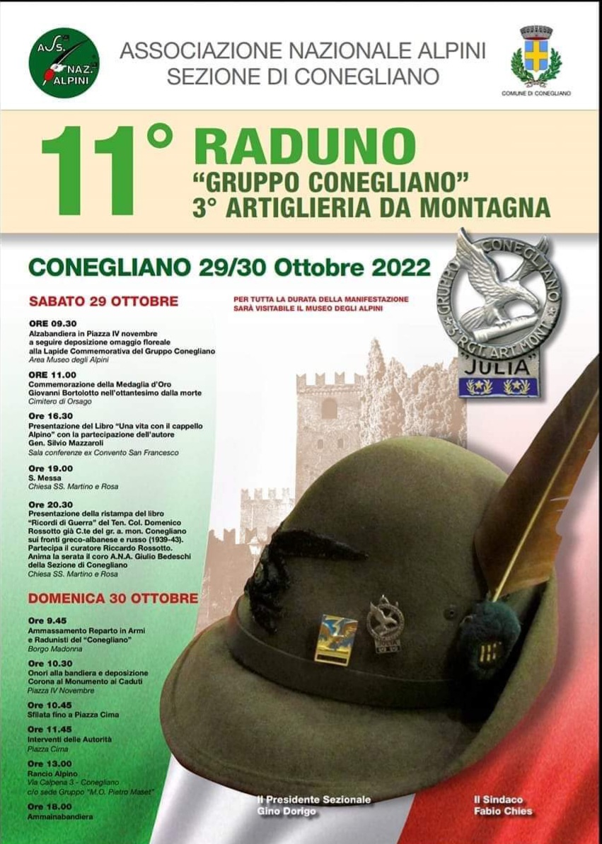 11° Raduno del gruppo Conegliano - Associazione Nazionale Alpini