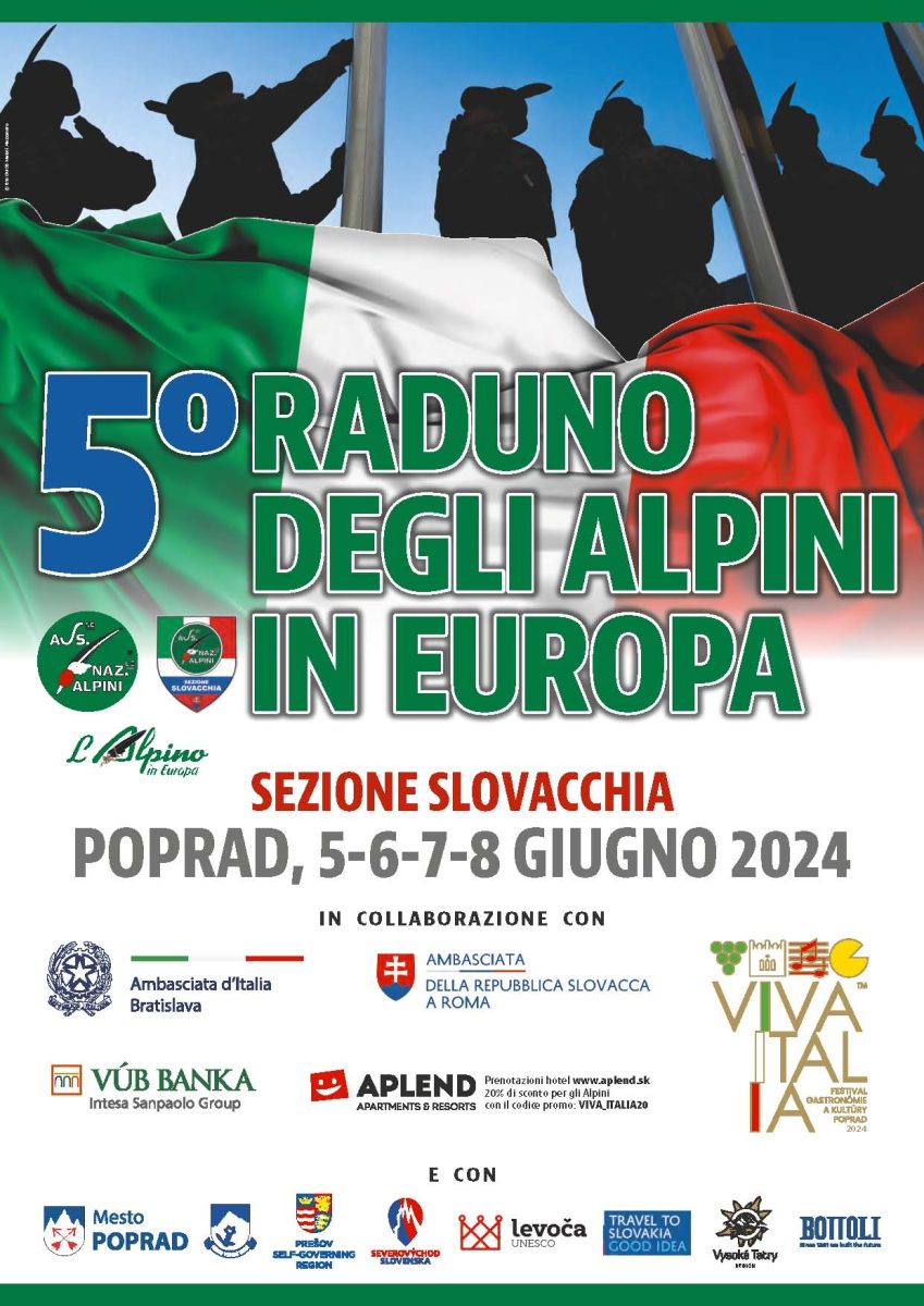 In Slovacchia il 5° raduno degli alpini in Europa - Associazione ...